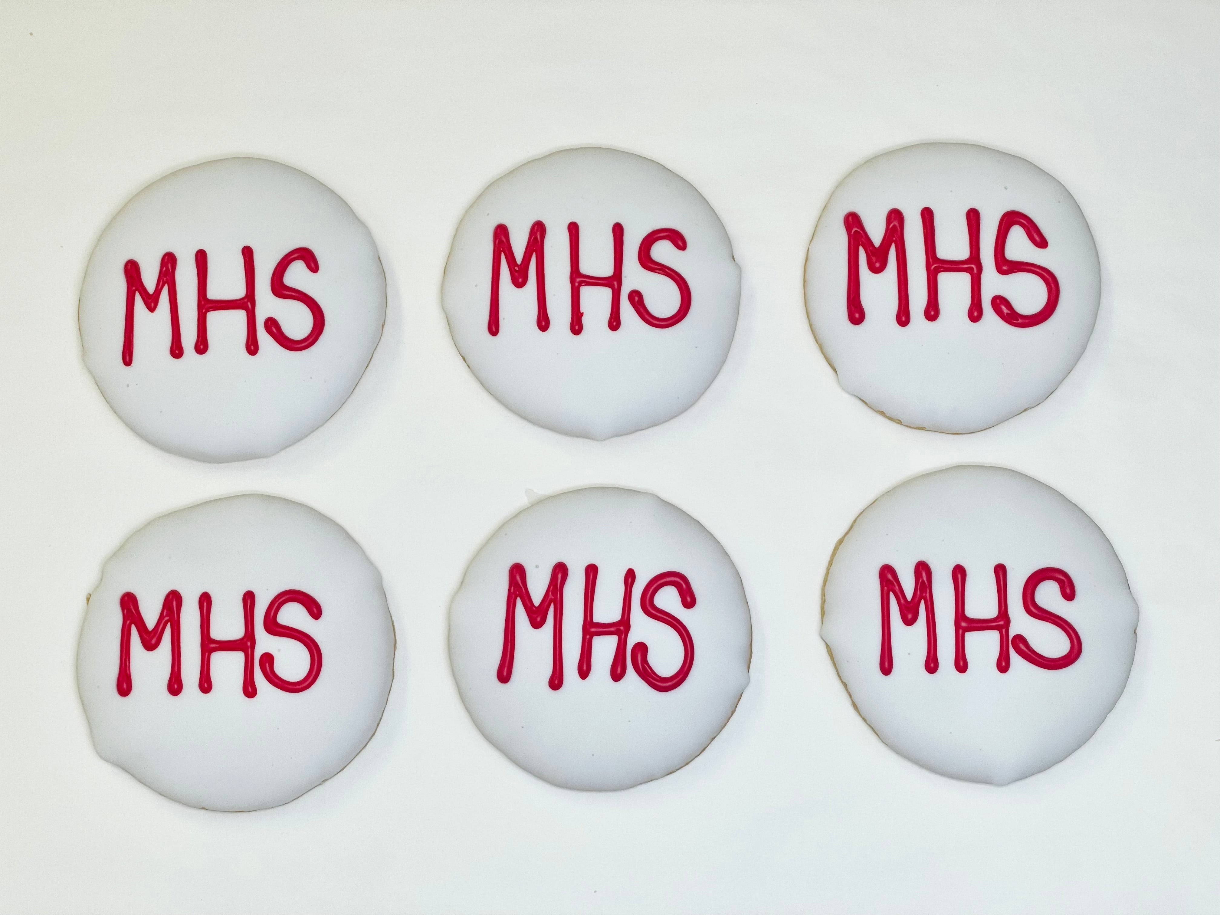 MHS, Memorial High School cookies – Memorial Bakery