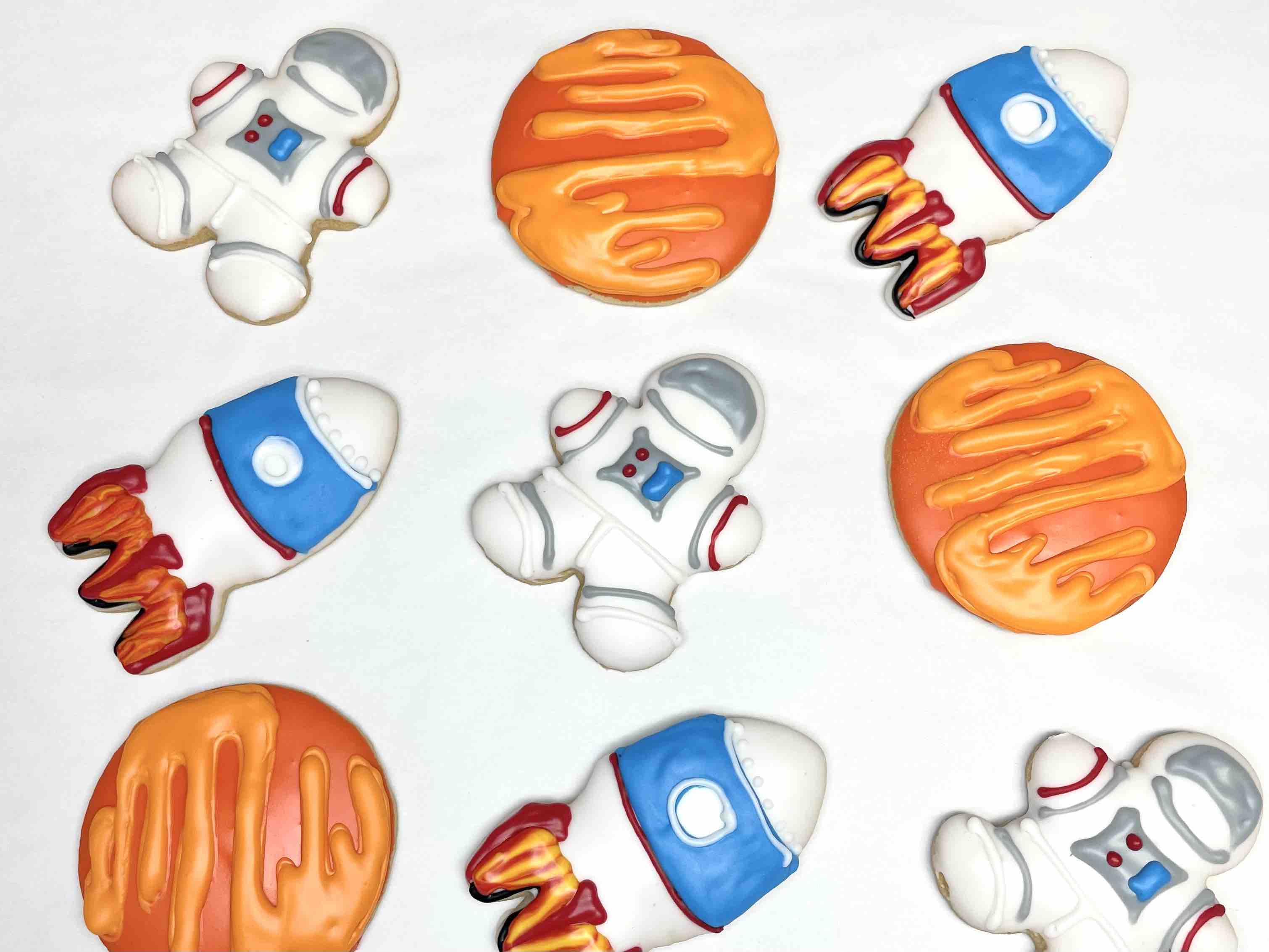 Outer Space Sugar Cookies – Memorial Bakery