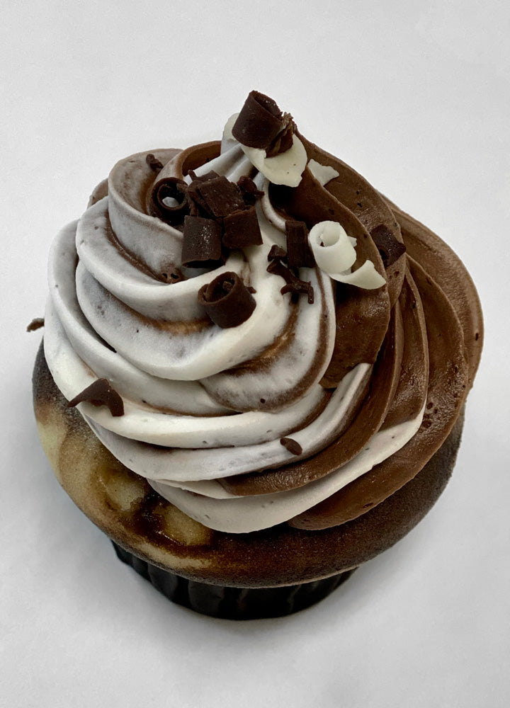 Marble Cupcake – Memorial Bakery