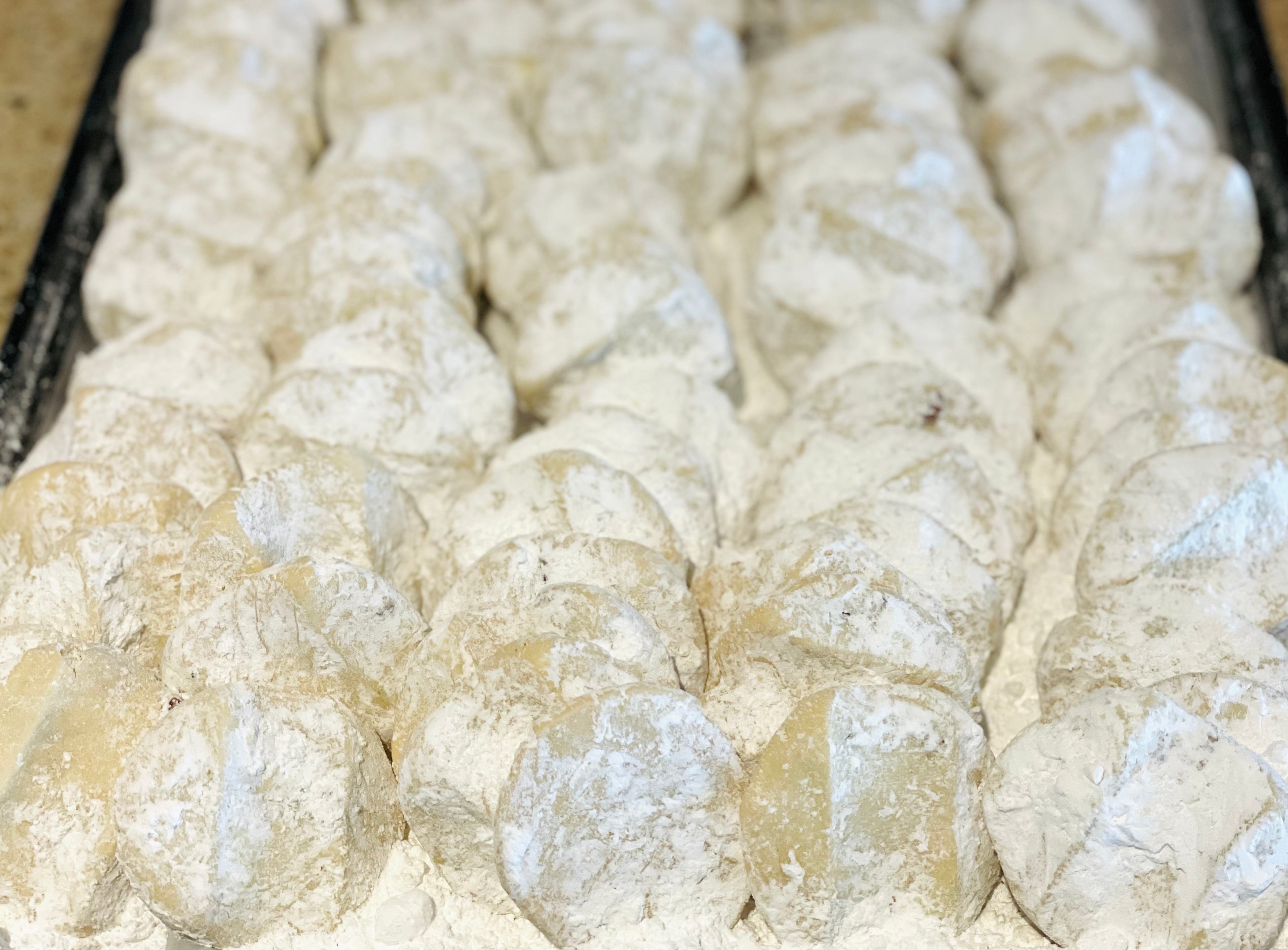 Sand Tarts(Old-fashioned Pecan Butter Cookies)-12pcs – Memorial Bakery